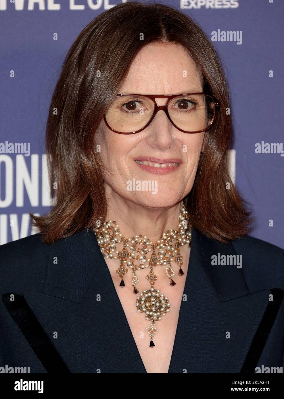 Oct 06, 2022 - London, England, UK - Joanna Hogg attending 66th BFI ...