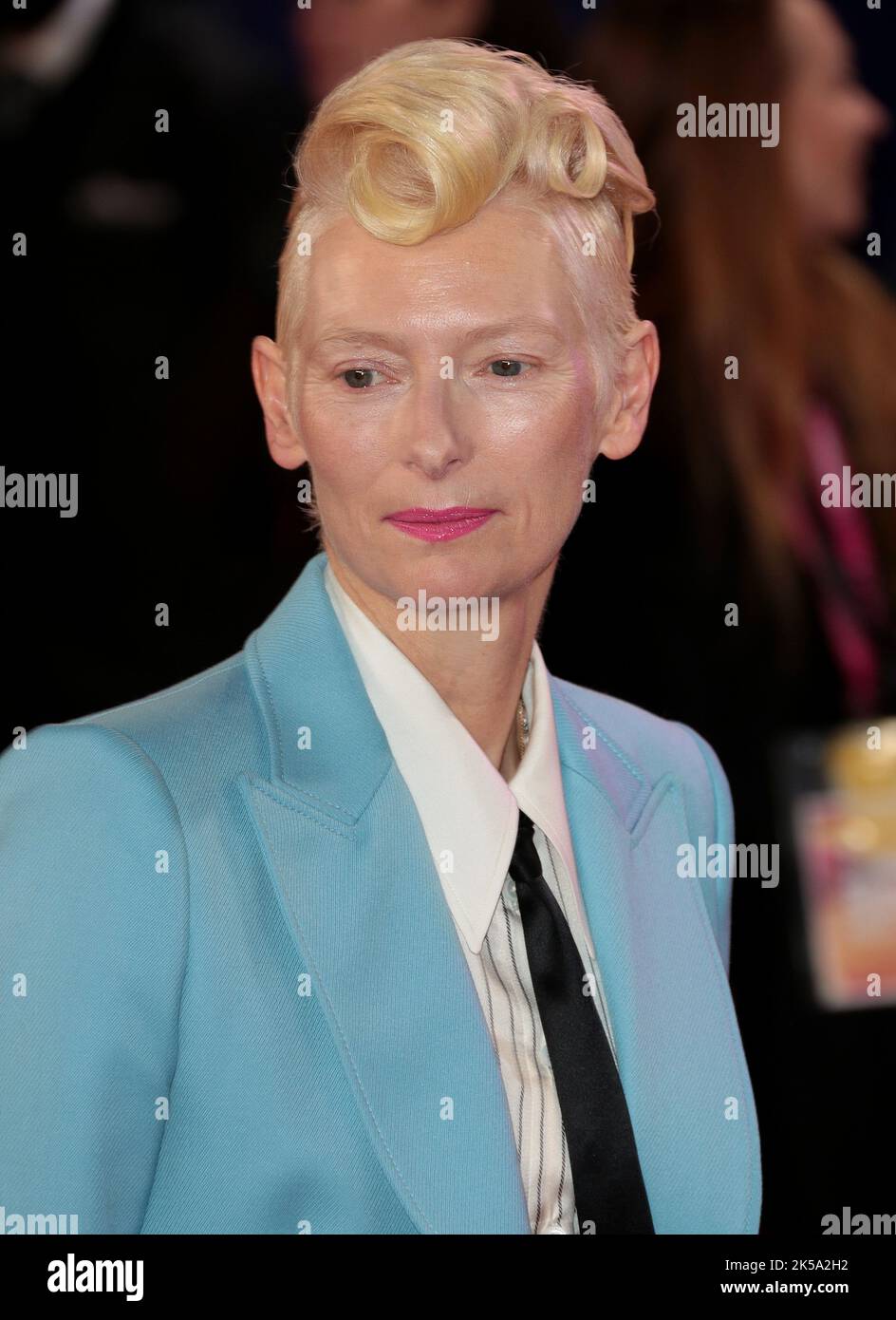 Oct 06, 2022 - London, England, UK - Tilda Swinton attending 66th BFI ...