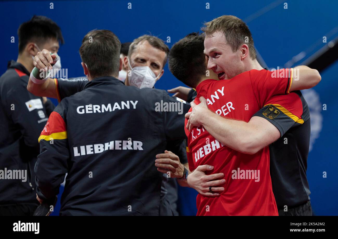 CHENGDU, CHINA - OCTOBER 7, 2022 - Duda Benedikt of Team Germany ...