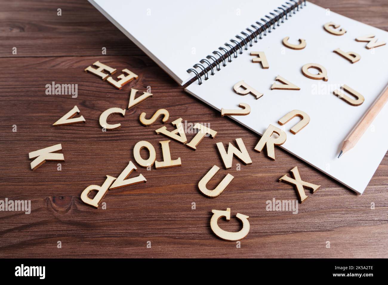 Mastering the alphabet hi-res stock photography and images - Alamy