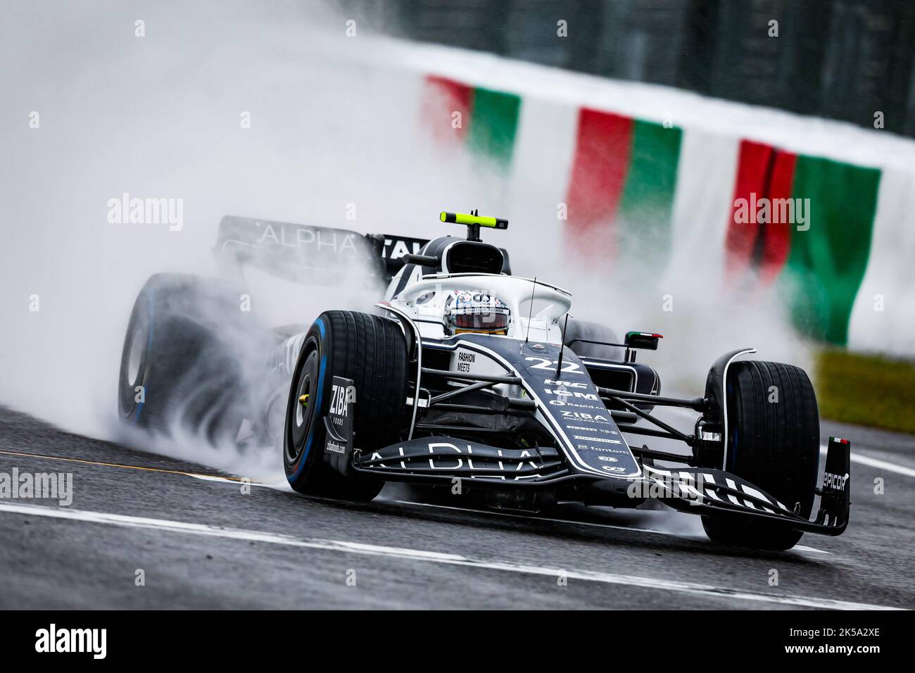 Suzuka, Japan. 07th Oct, 2022. Suzuka, Japan - 07/10/2022, 22 TSUNODA Yuki (jap), Scuderia ...