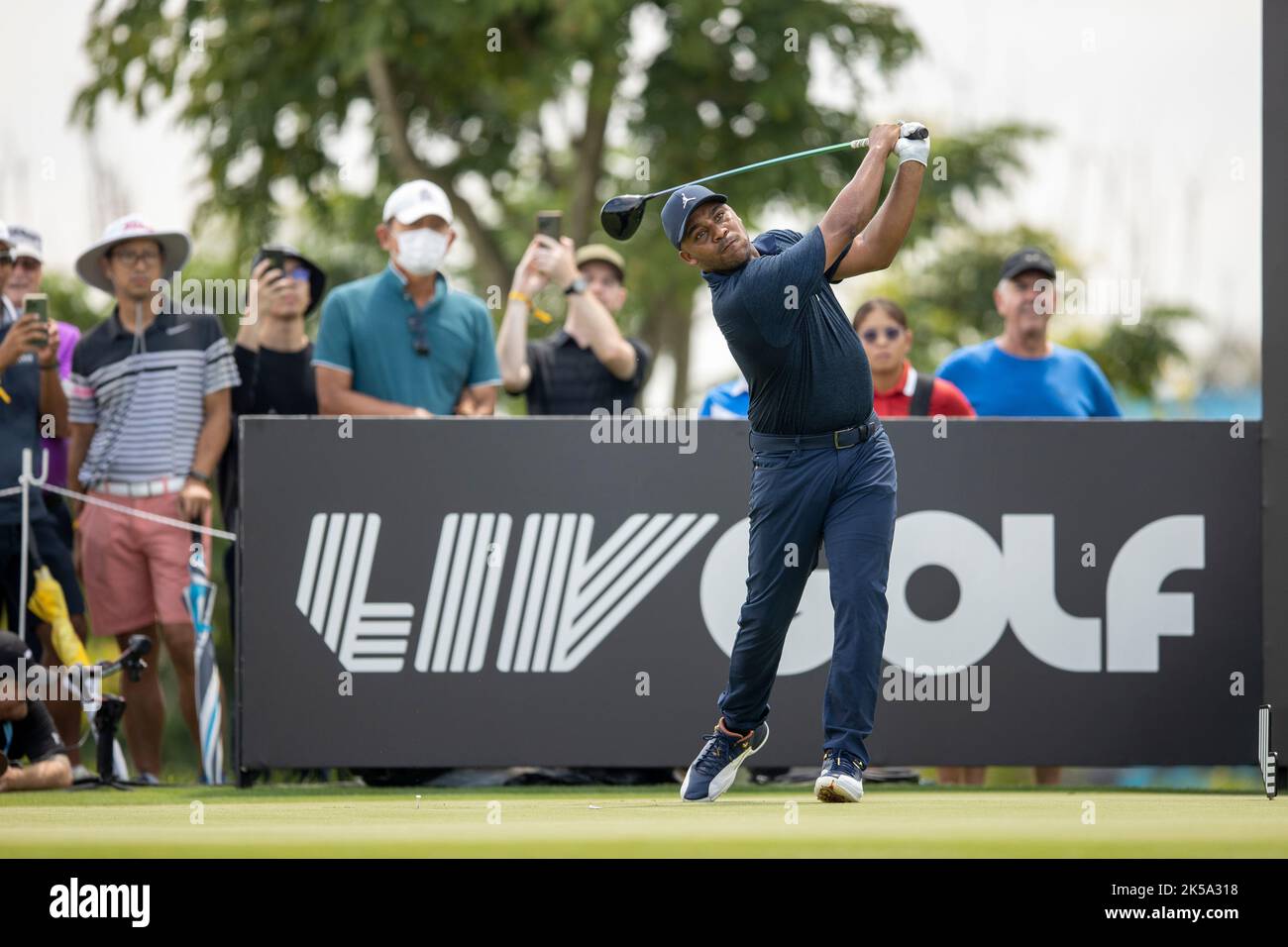 BANGKOK, THAILAND - OCTOBER 7: Harold Varner III of United States of ...