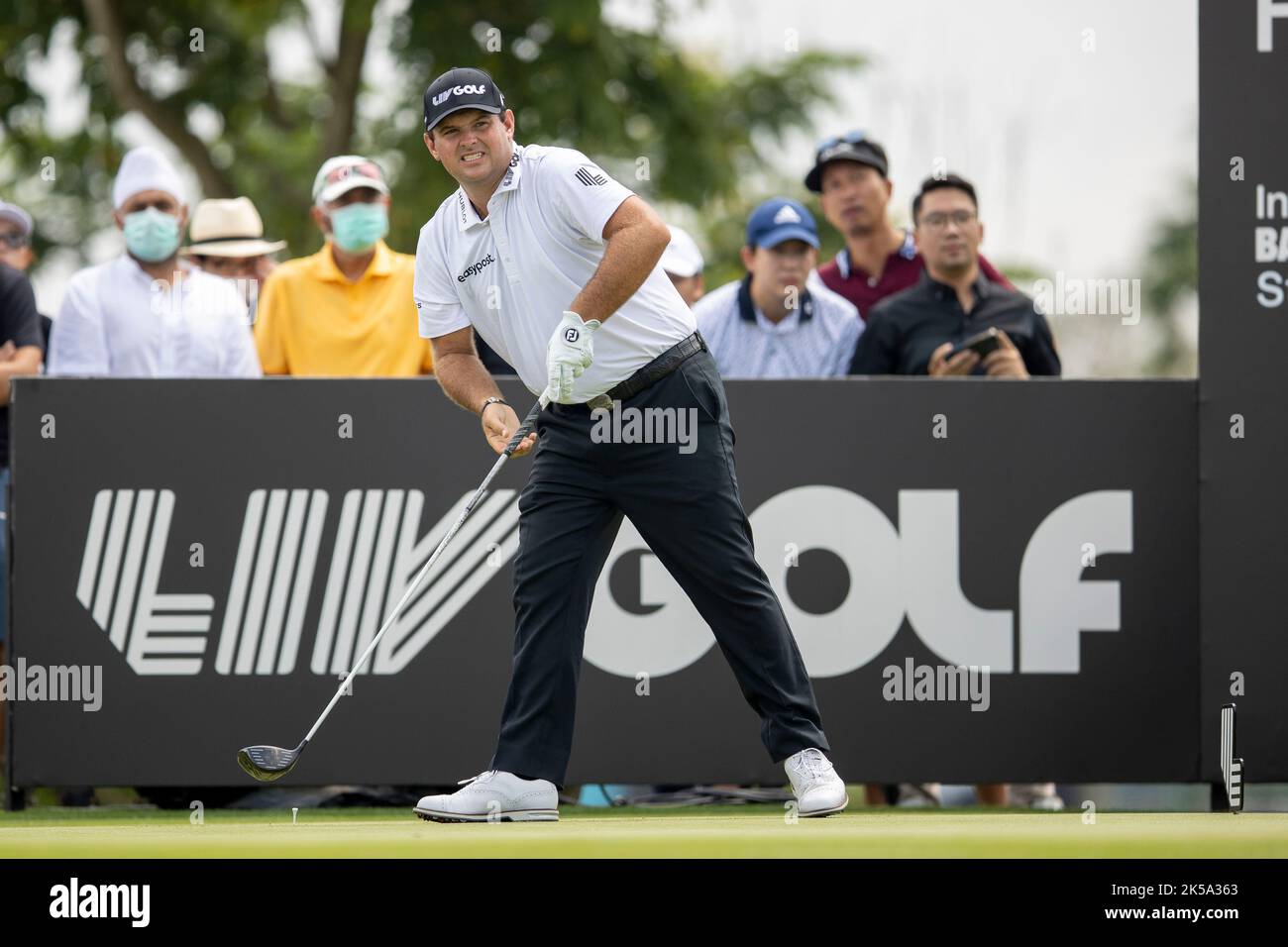 BANGKOK, THAILAND - OCTOBER 7: Patrick Reed of United States of America ...