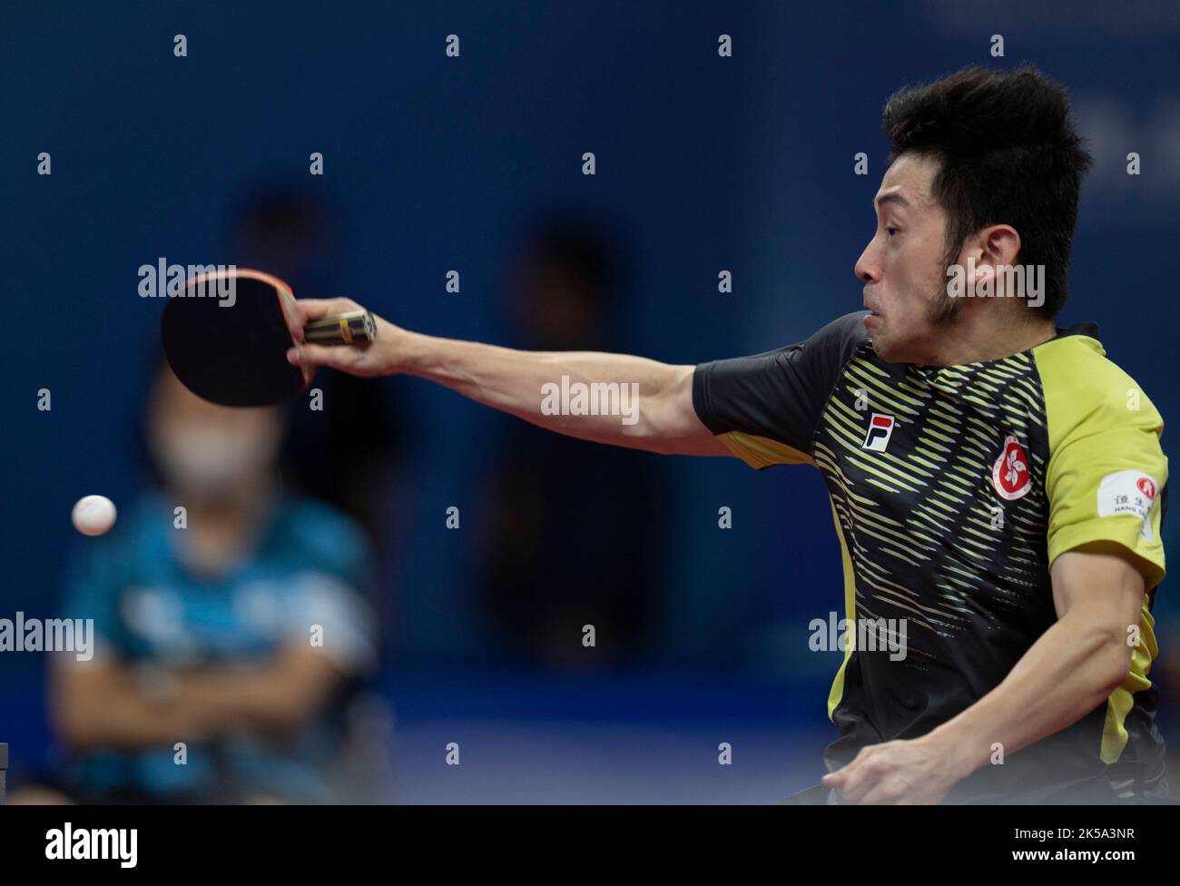 CHENGDU, CHINA - OCTOBER 7, 2022 - Wong Chun Ting of Hong Kong China ...