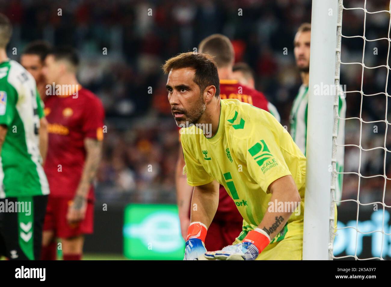 Roma, Italy 6th October 2022: Claudio Bravo of Real Betis Balompie ...