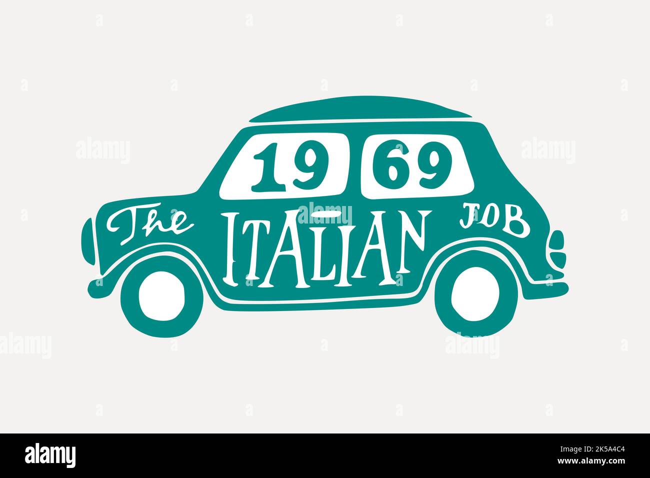 The italian job car clipart hi-res stock photography and images - Alamy