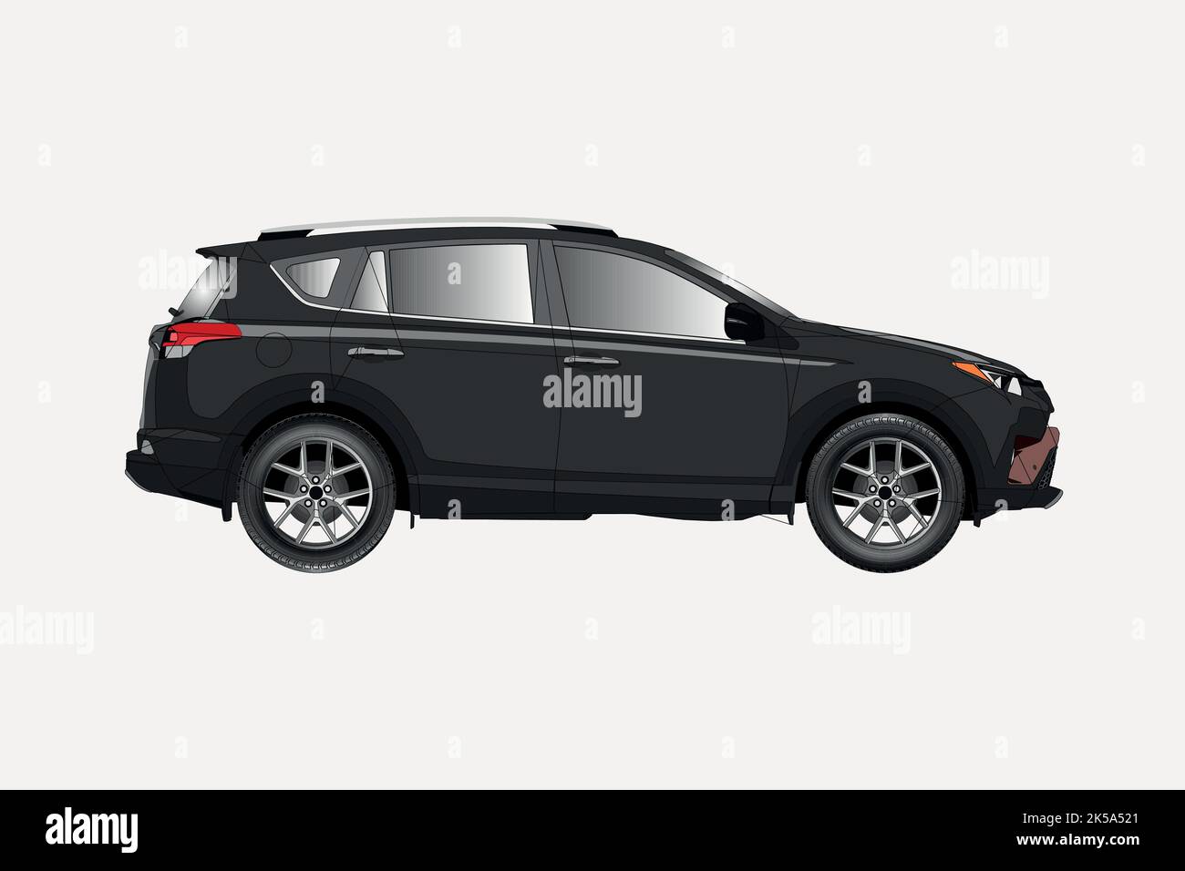 Crossover car clipart hi-res stock photography and images - Alamy