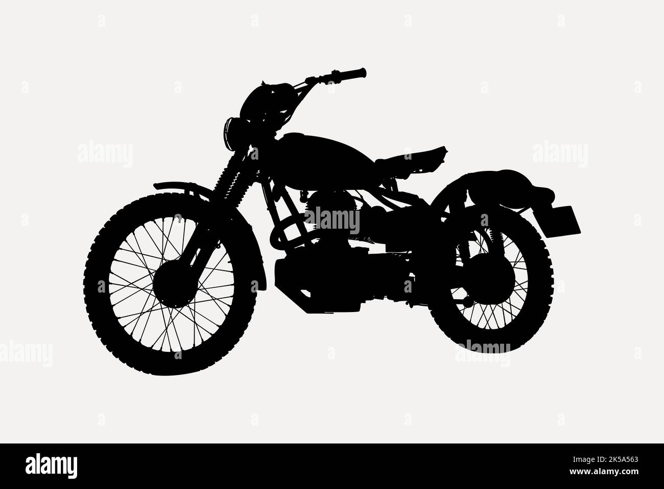 Silhouette motorcycle clipart, vehicle illustration vector Stock Vector ...