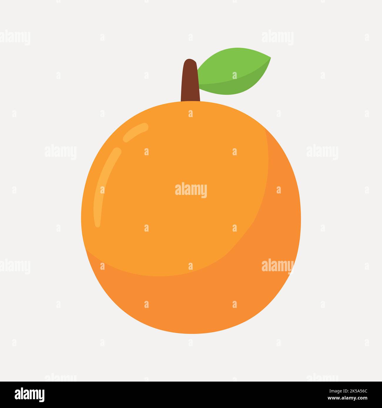 Tangerine clipart, food illustration vector Stock Vector Image & Art ...