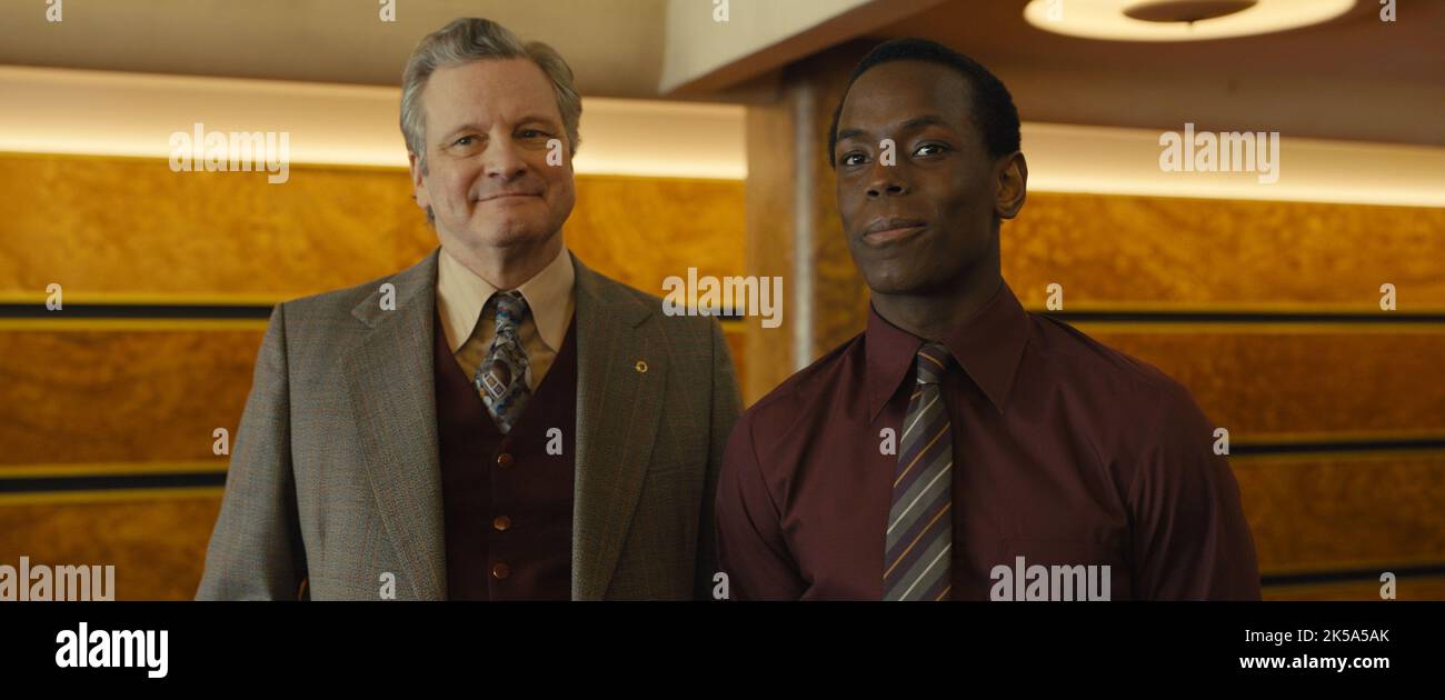 COLIN FIRTH and MICHEAL WARD in EMPIRE OF LIGHT (2022), directed by SAM ...