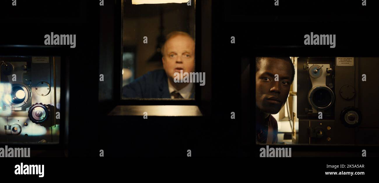 TOBY JONES and MICHEAL WARD in EMPIRE OF LIGHT (2022), directed by SAM ...