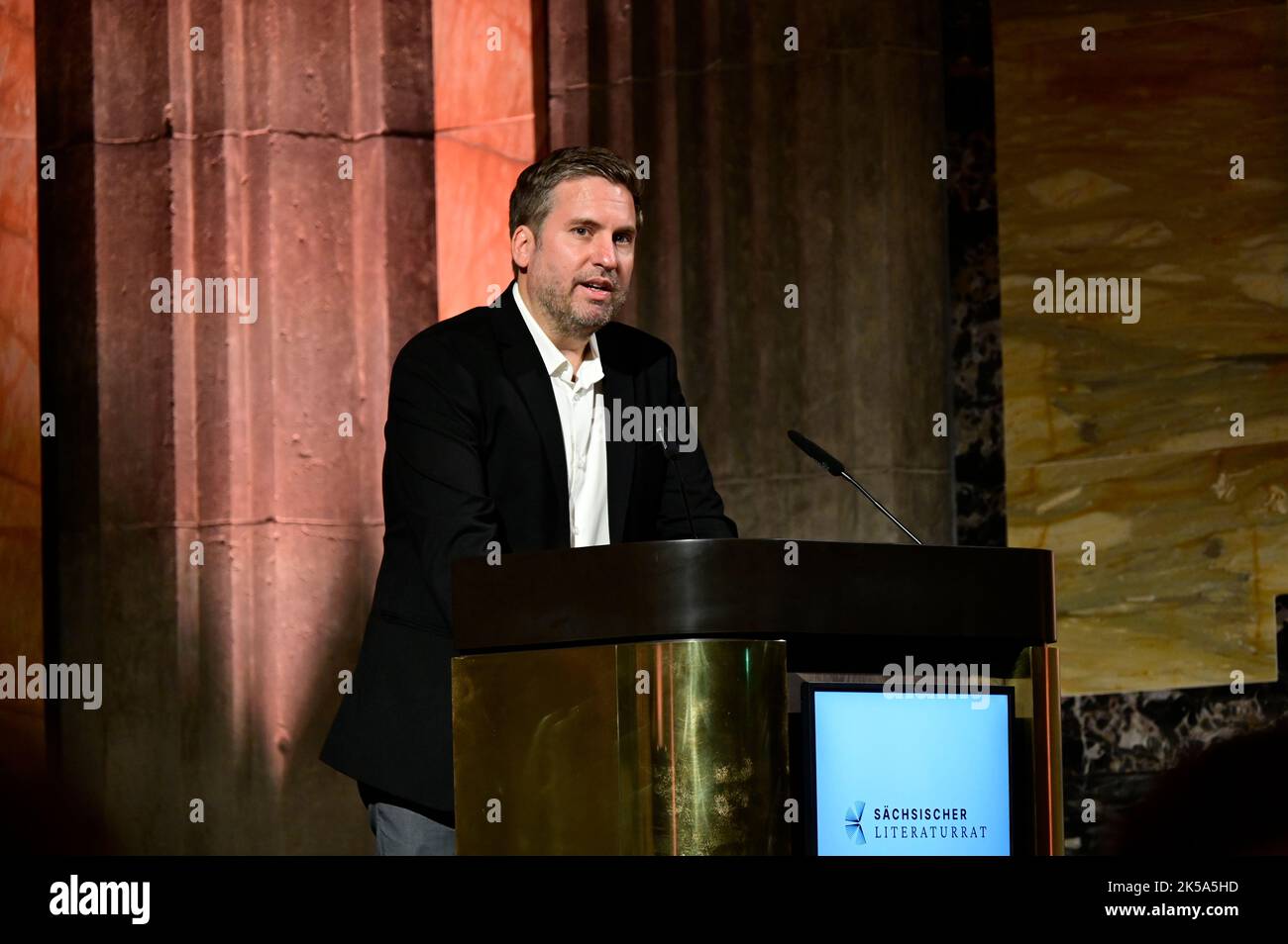 Im Bild: Jan Wiele. Der Schriftsteller Lukas Rietzschel wird mit dem ...