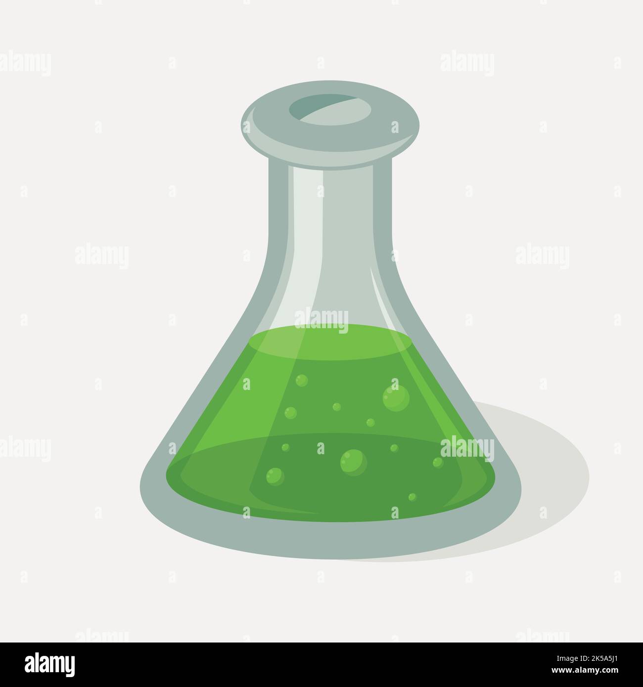 Laboratory flask clipart, education illustration vector Stock Vector Image & Art - Alamy