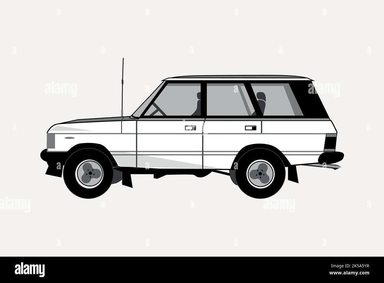 4x4 car clipart Stock Vector Images - Alamy