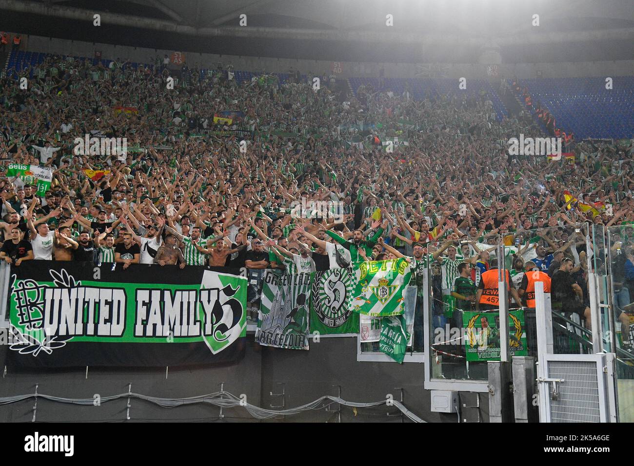 Real Betis fans during the UEFA Europa League 2022-2023 football match ...
