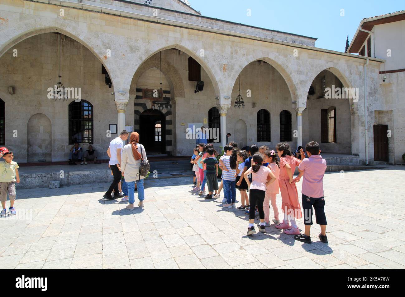 Habibi Neccar Mosque was built on top of a Pagan temple during the ...