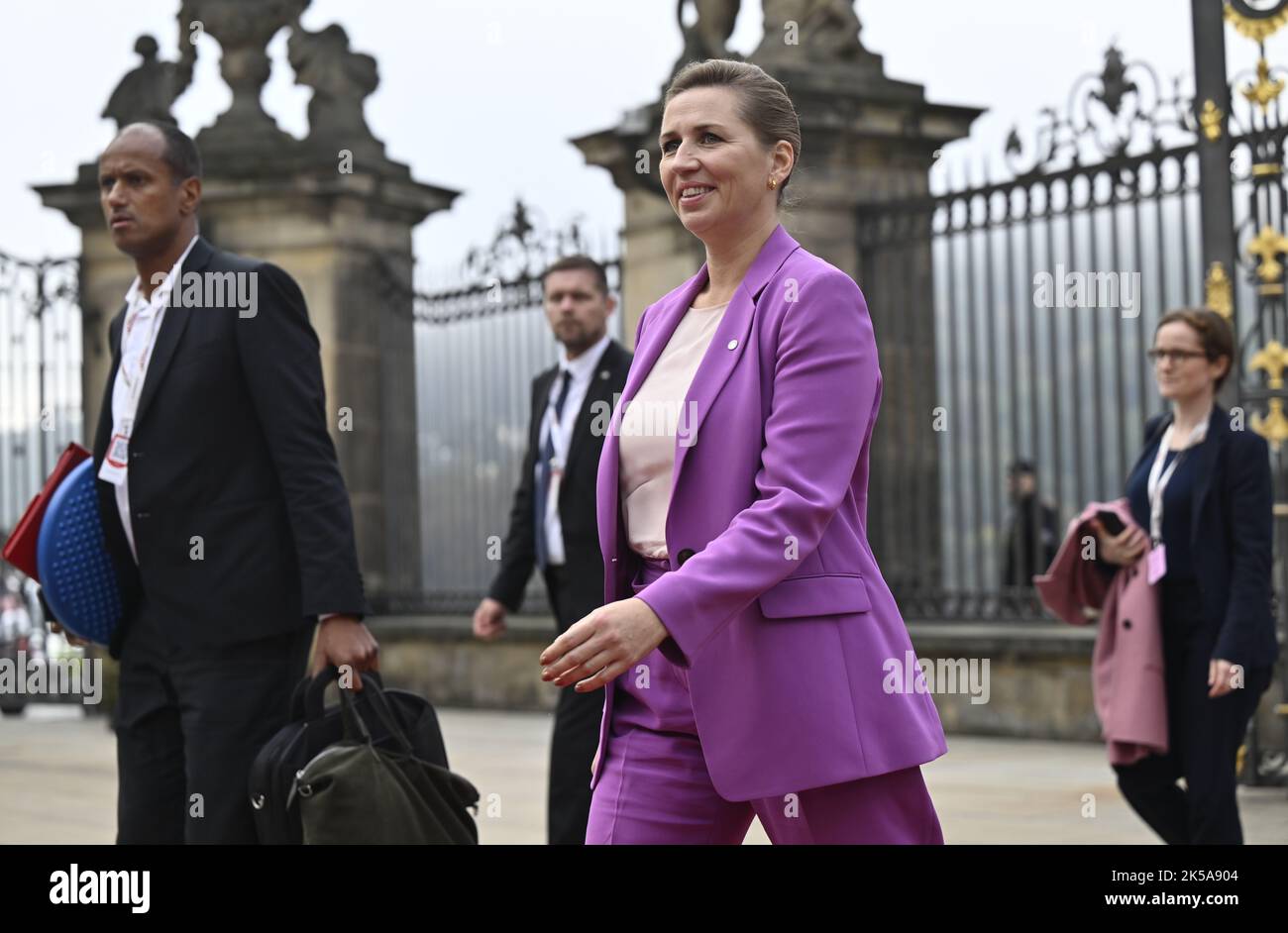 Prague, Czech Republic. 07th Oct, 2022. Denmark's Prime Minister Mette ...