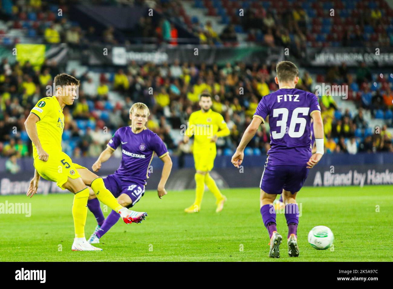 Jorge Cuenca of Villarreal during the UEFA Conference League, Group C ...