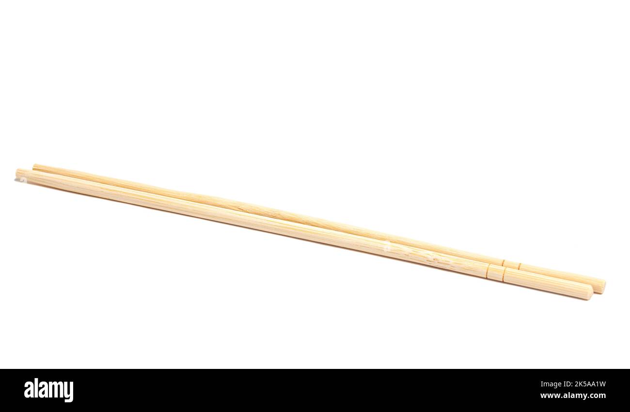 chopsticks for sushi isolated on white background Stock Photo - Alamy