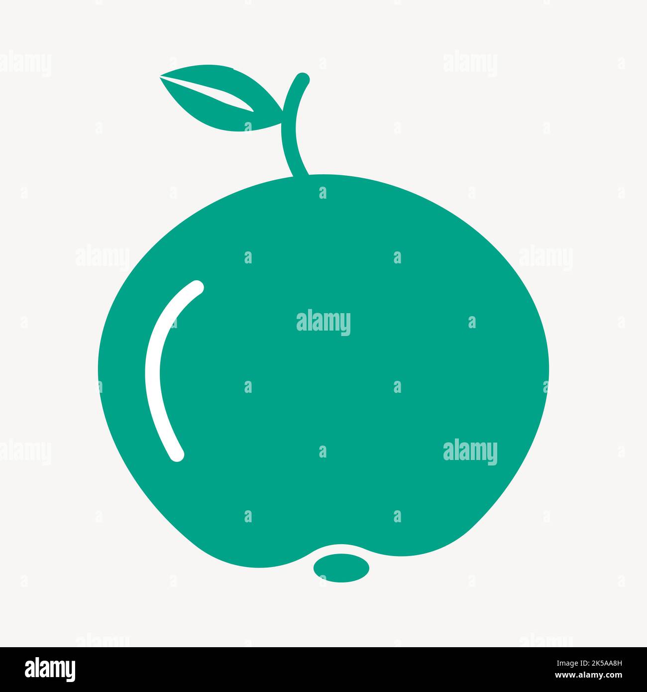 Apple collage element Stock Vector Images - Alamy