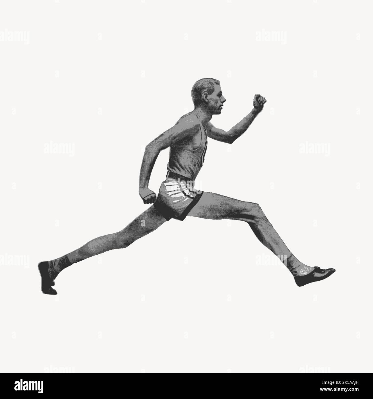 Sprint runner clipart hi-res stock photography and images - Alamy