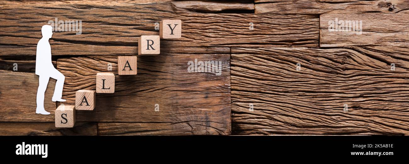 Career Promotion Ladder And Growth. People Success Stairs Stock Photo ...