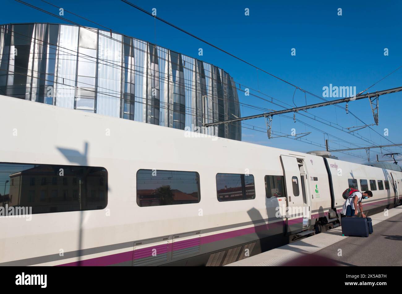September 2022, Modern Perpignan train station,Pyrénées-Orientales ...