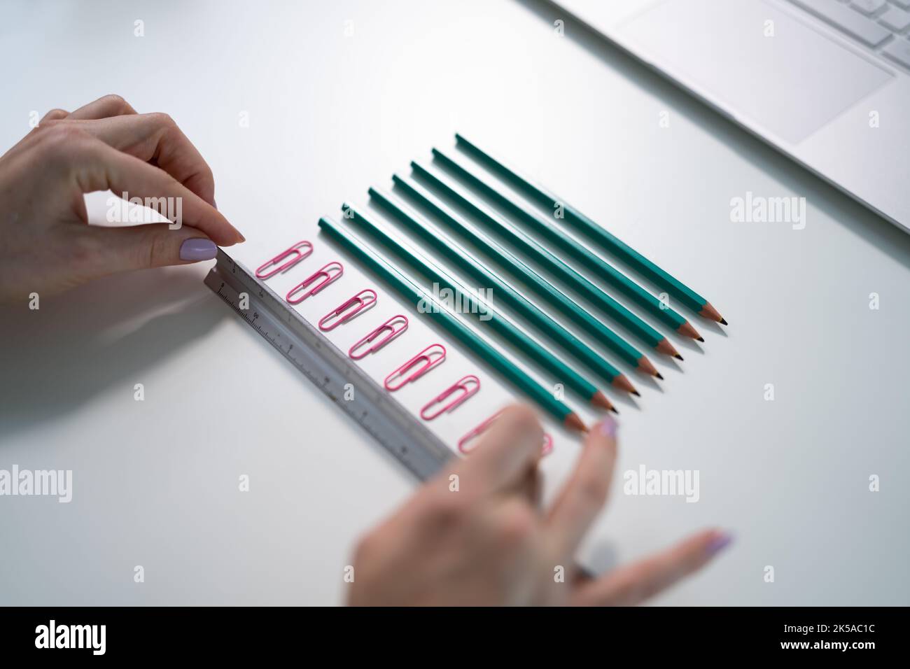 Obsessed Compulsive Perfectionist With OCD Disorder And Arrange Anxiety ...