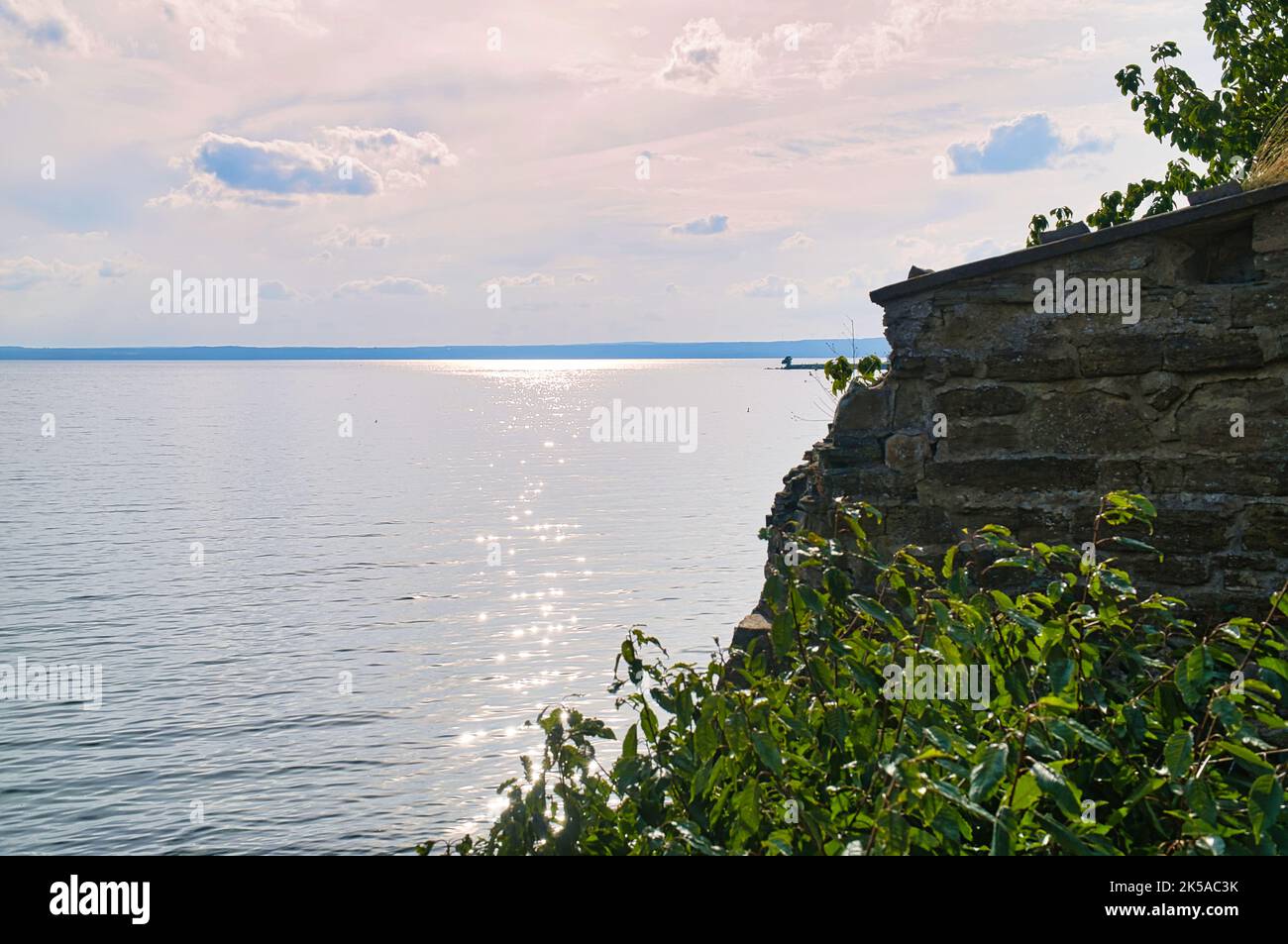 Visingsborg Castle in Sweden on Visingsoe Island overlooking Lake ...