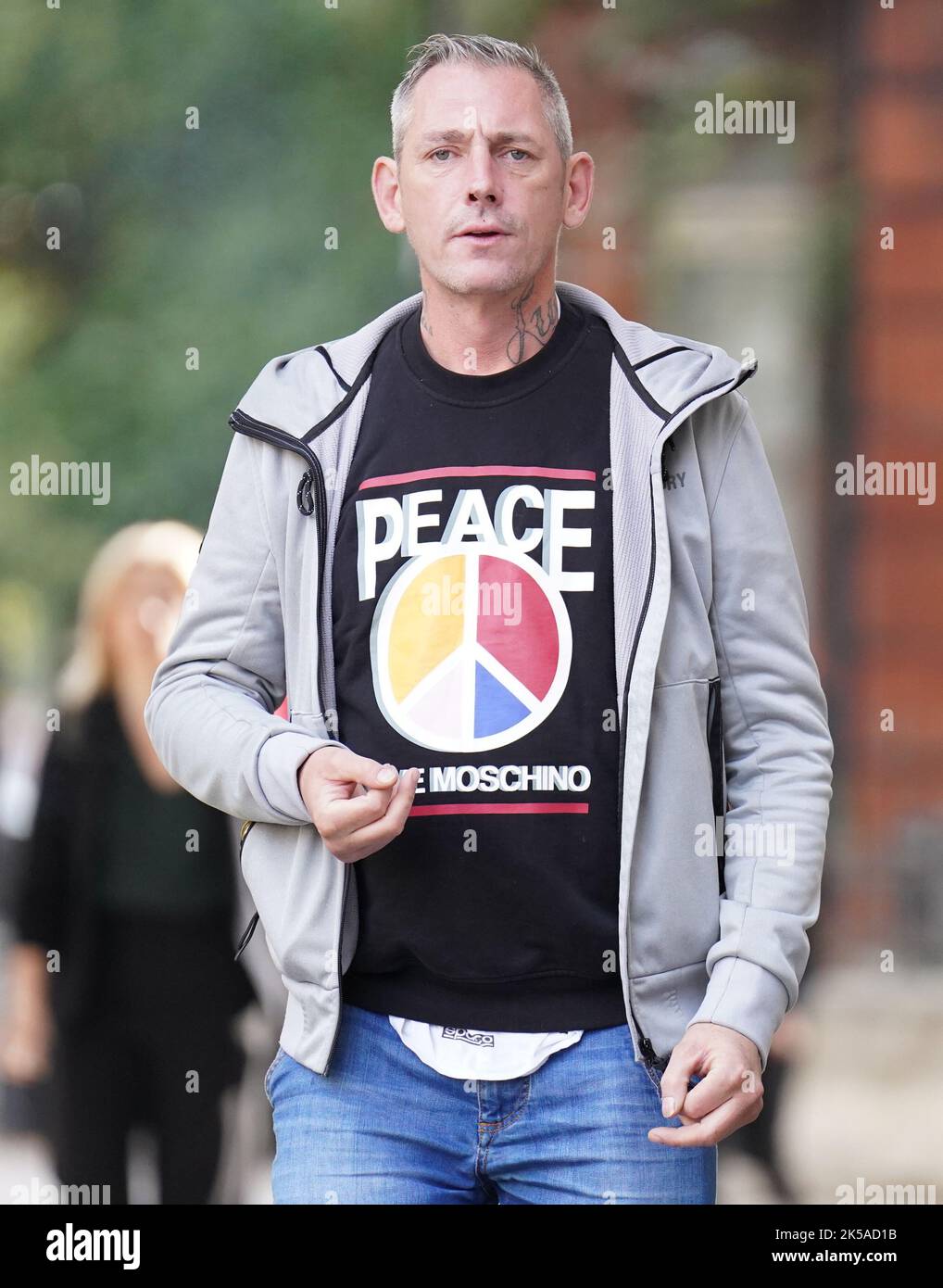 Kenny Defelice, 44, arrives at Westminster Magistrates' Court in London ...