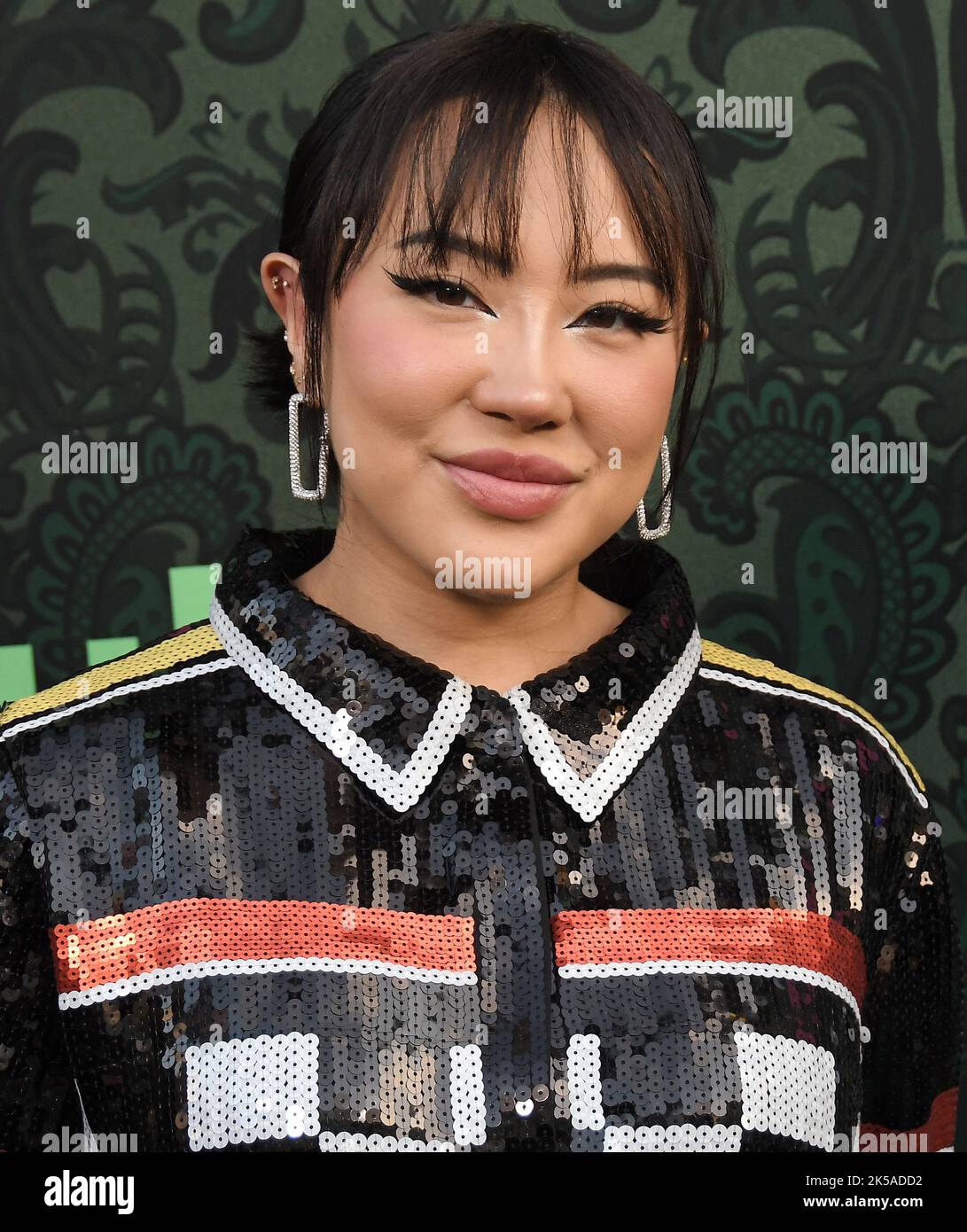 Ashley Yi arrives at the 20th Century Studio's ROSALINE Premiere held ...