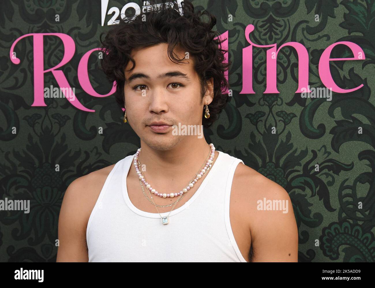 Nico Hiraga arrives at the 20th Century Studio's ROSALINE Premiere held ...