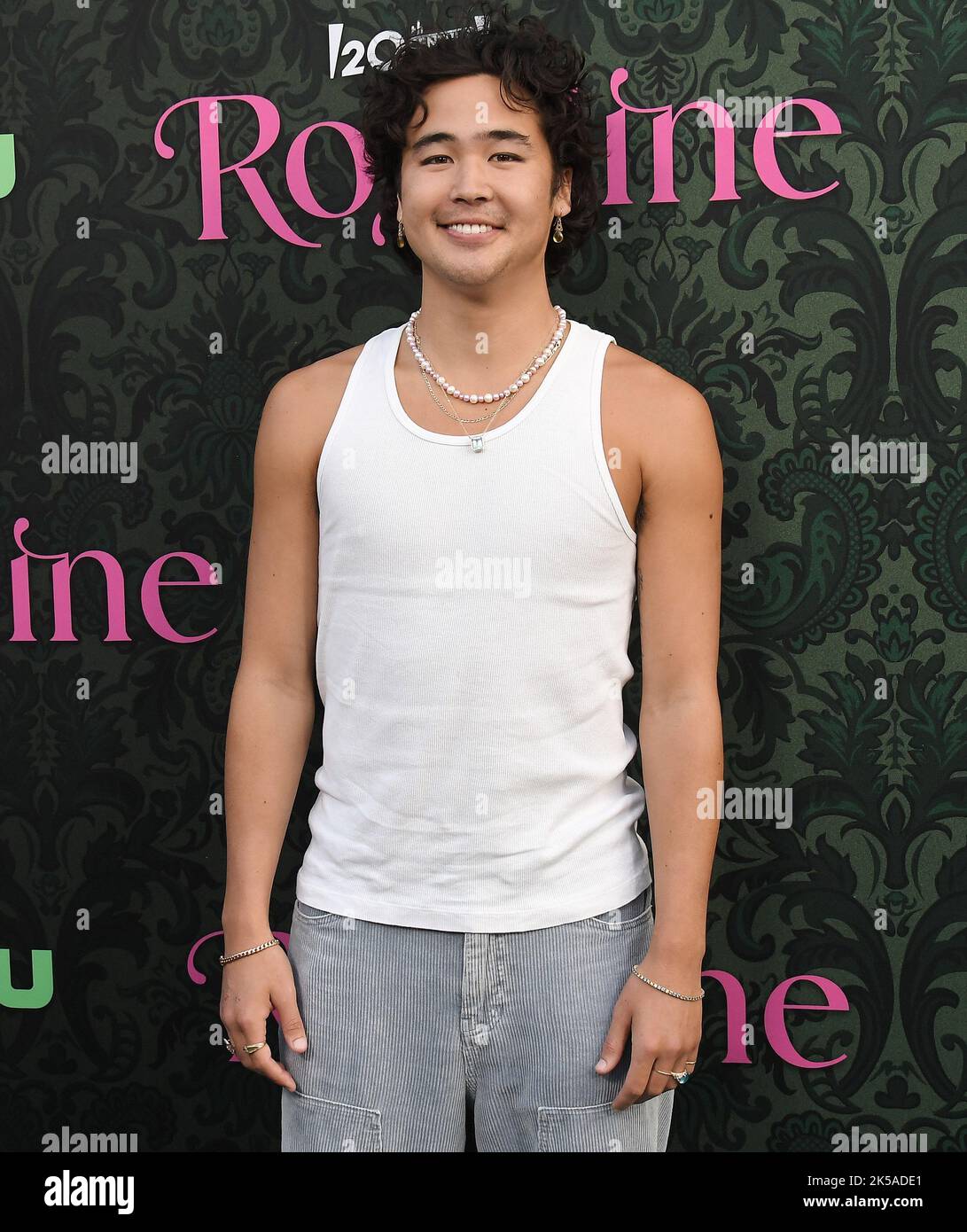 Nico Hiraga arrives at the 20th Century Studio's ROSALINE Premiere held ...