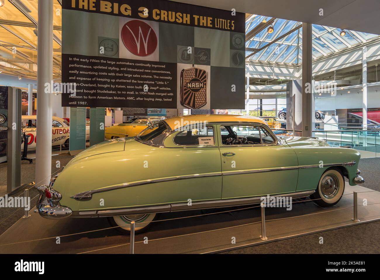 Old hudson hornet on hi-res stock photography and images - Alamy