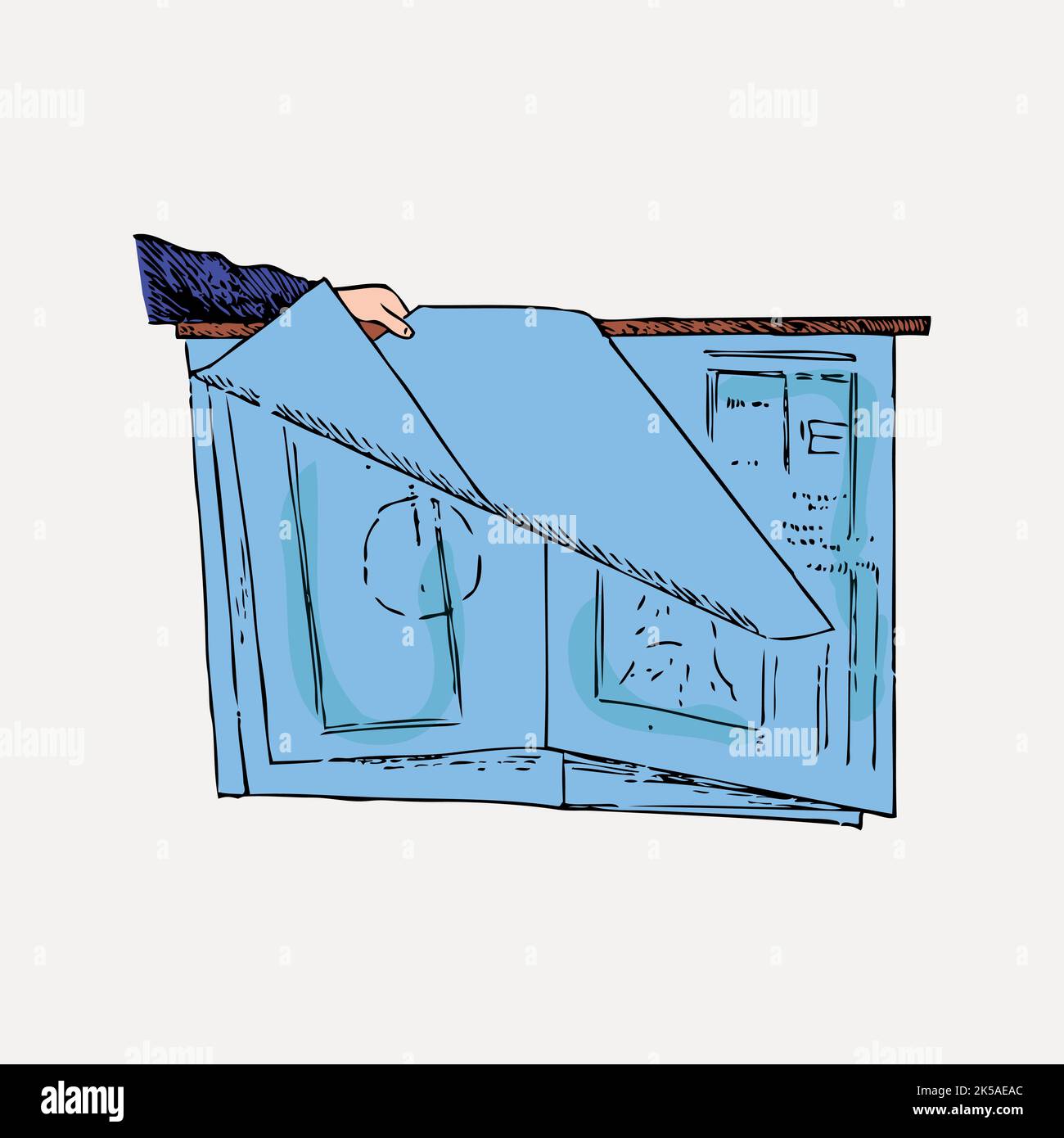 Blueprint collage element, cute illustration vector Stock Vector Image ... Blueprint collage element, cute illustration vector Stock Vector Image ...