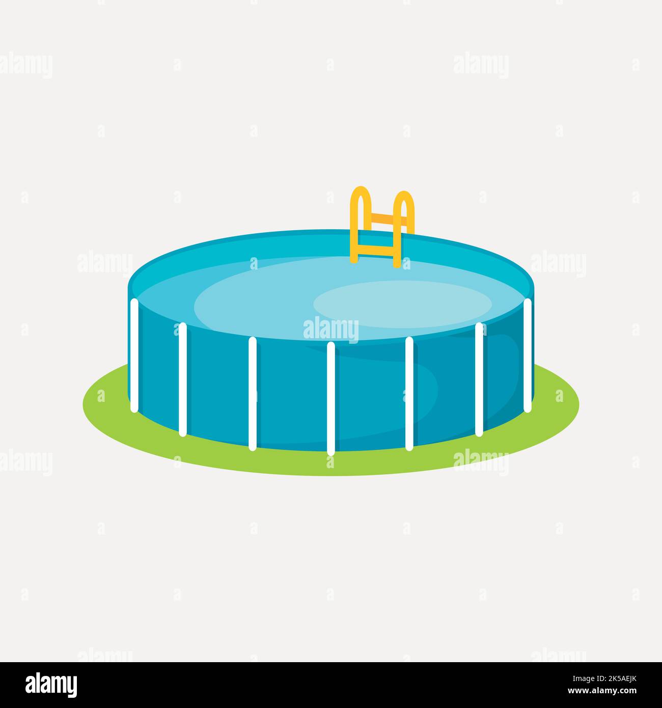 Pool collage element, cute illustration vector Stock Vector Image & Art ...