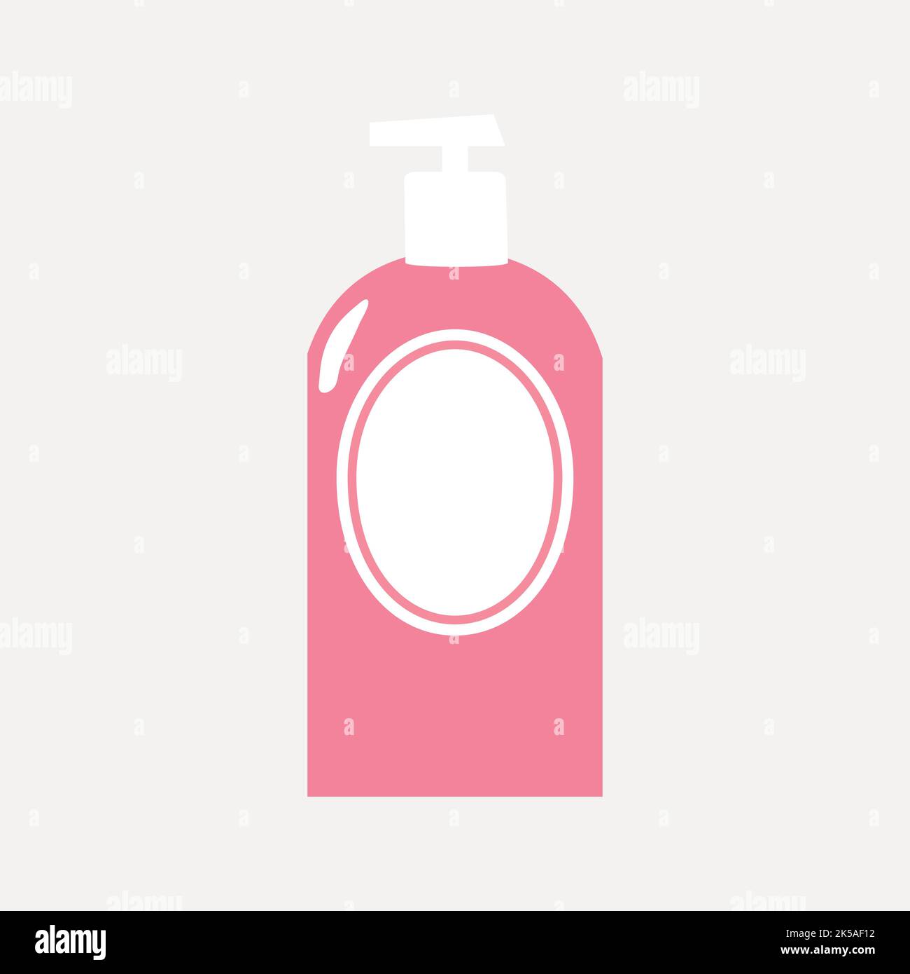 Shower bottle collage element, cute illustration vector Stock Vector ...