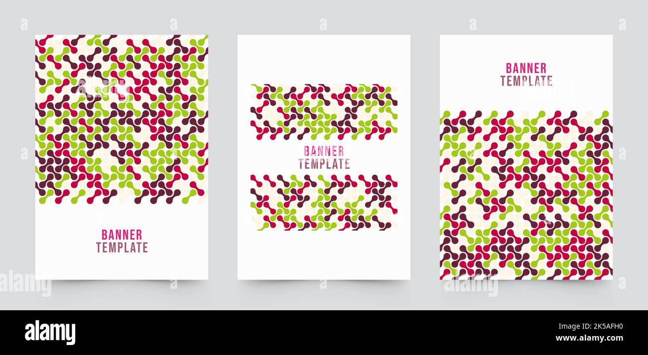Color poster. Modern flyer with geometric shapes, geometric graphics ...