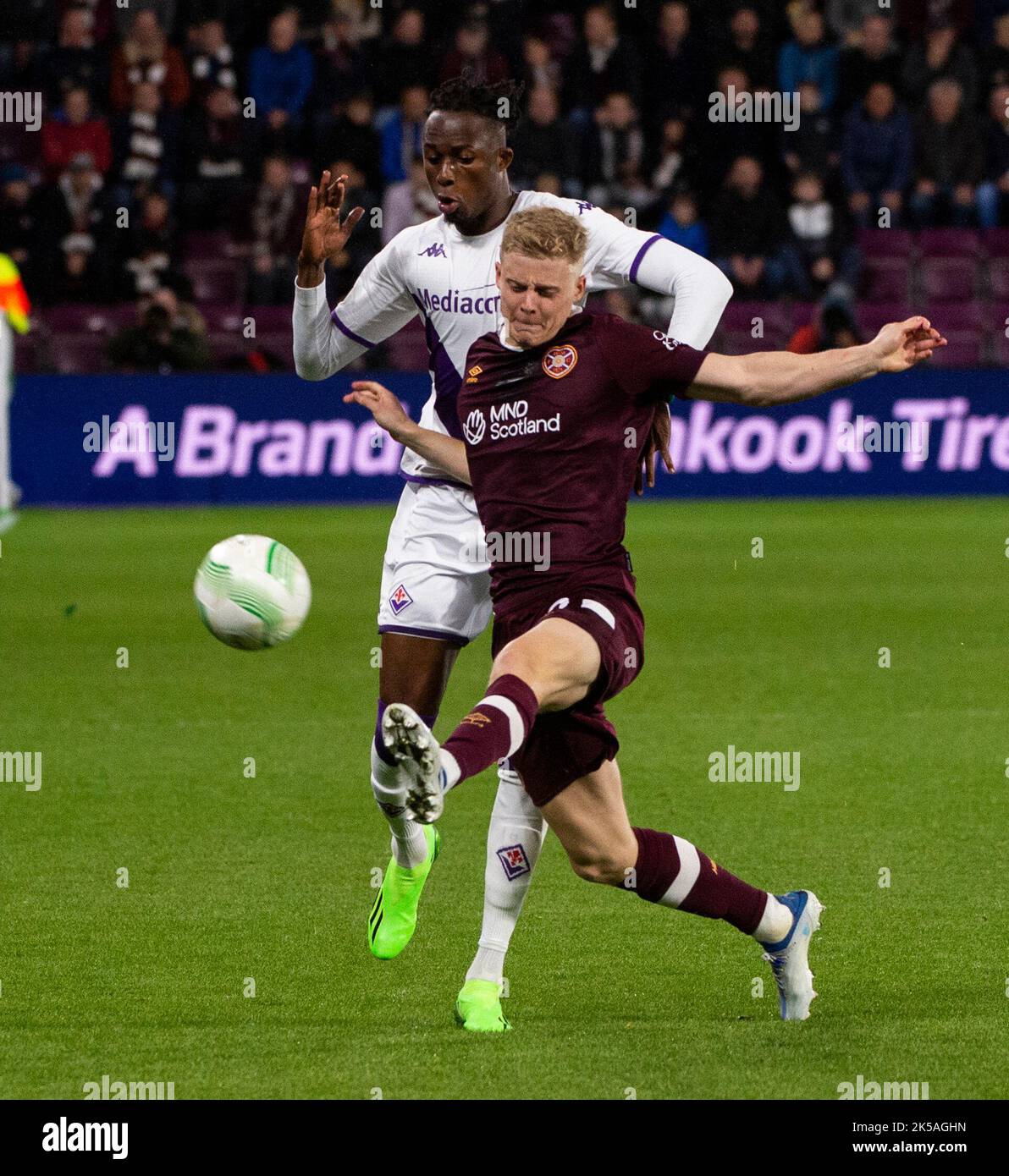 Edinburgh, UK. 06th Oct, 2022. Europa Conference League - Heart of ...