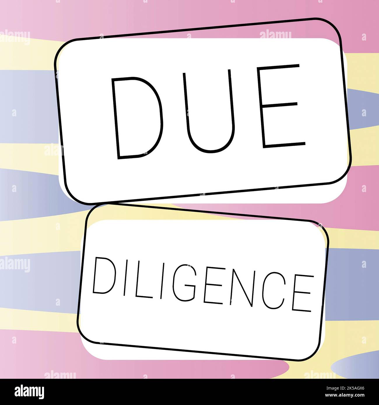 Hand writing sign Due Diligence. Business idea avoid harming other ...