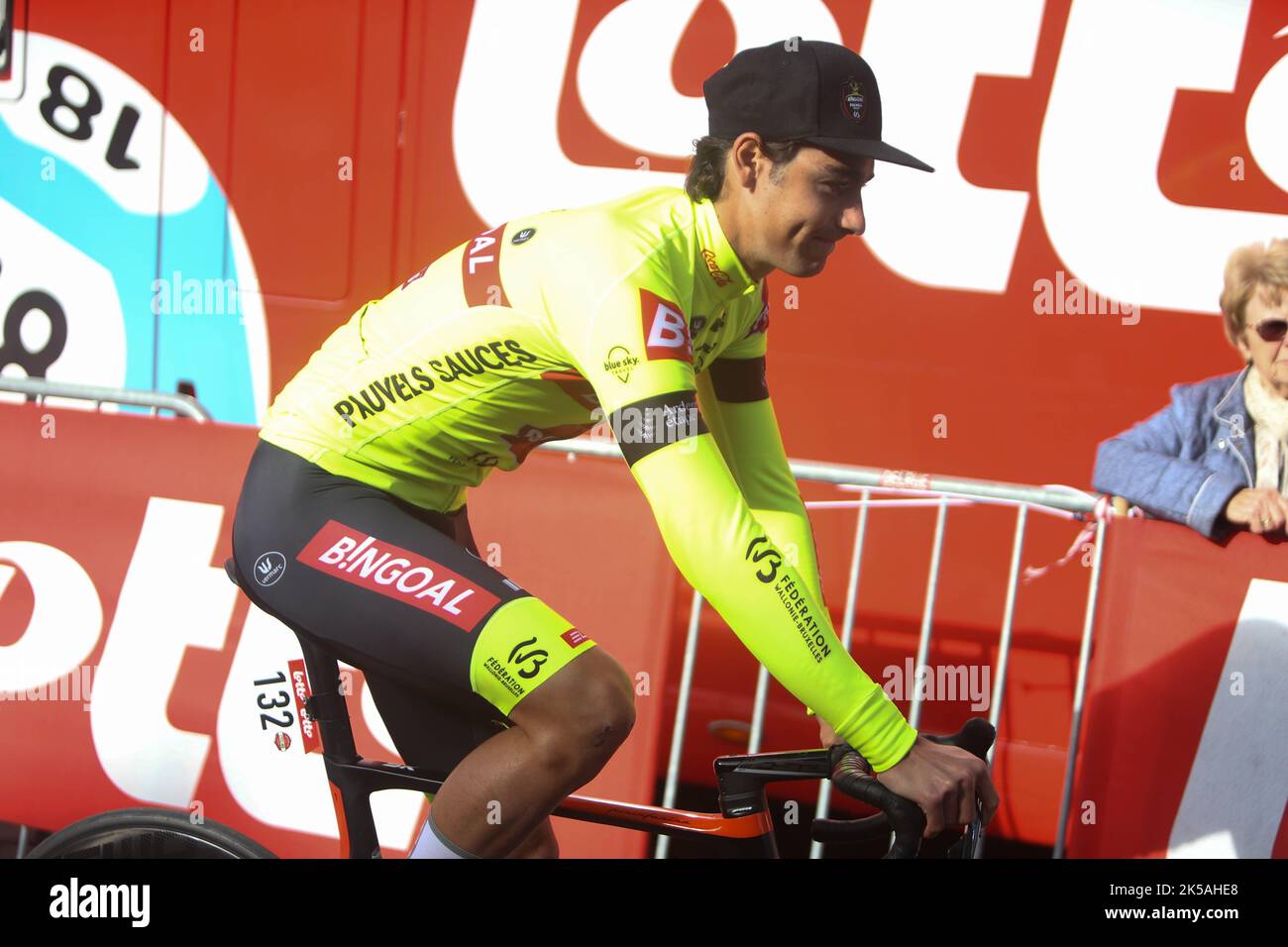 DESAL Ceriel of BINGOAL PAUWELS SAUCES WB during the Binche - Chimay ...