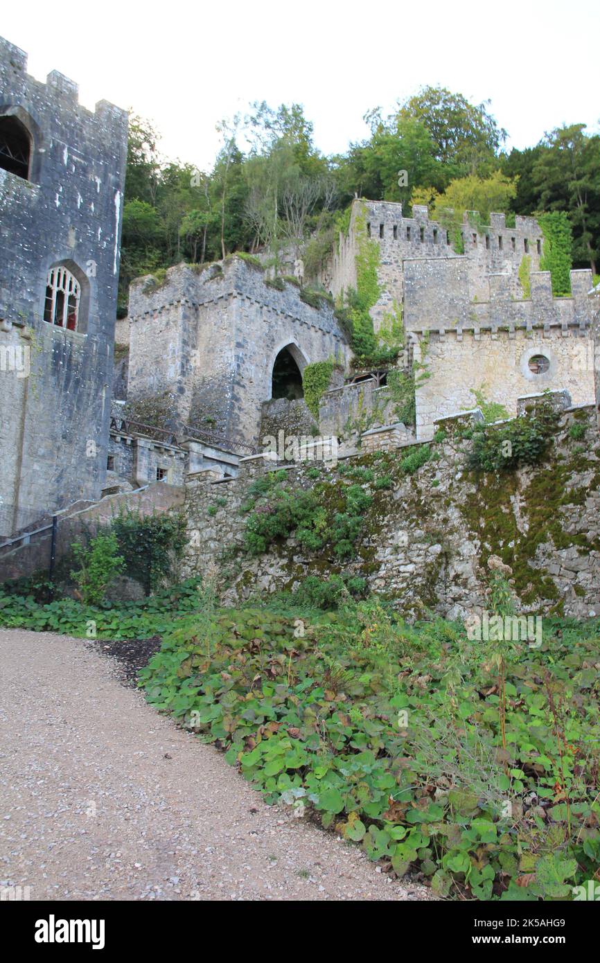 Gwrych Castle in Wales Stock Photo - Alamy