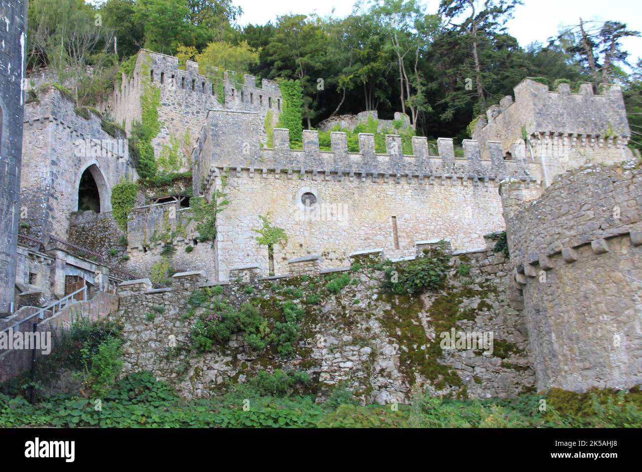 Gwrych Castle in Wales Stock Photo - Alamy
