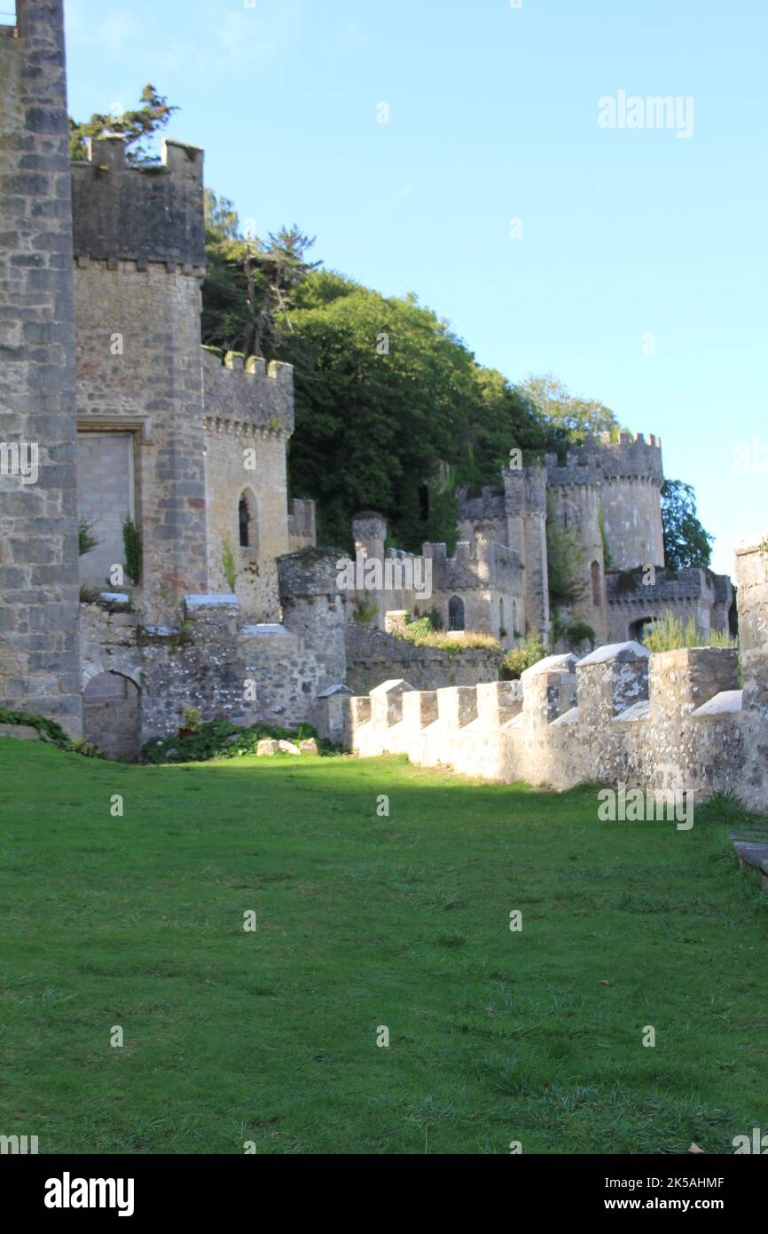 Gwrych Castle in Wales Stock Photo - Alamy