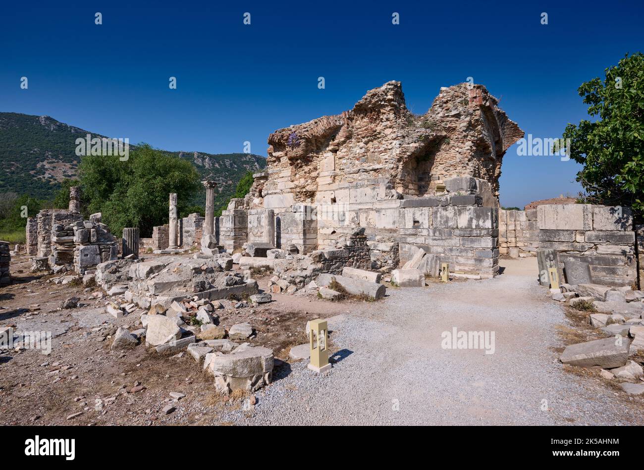 St. Mary's Church or Church of the Virgin Mary in Ephesus ...