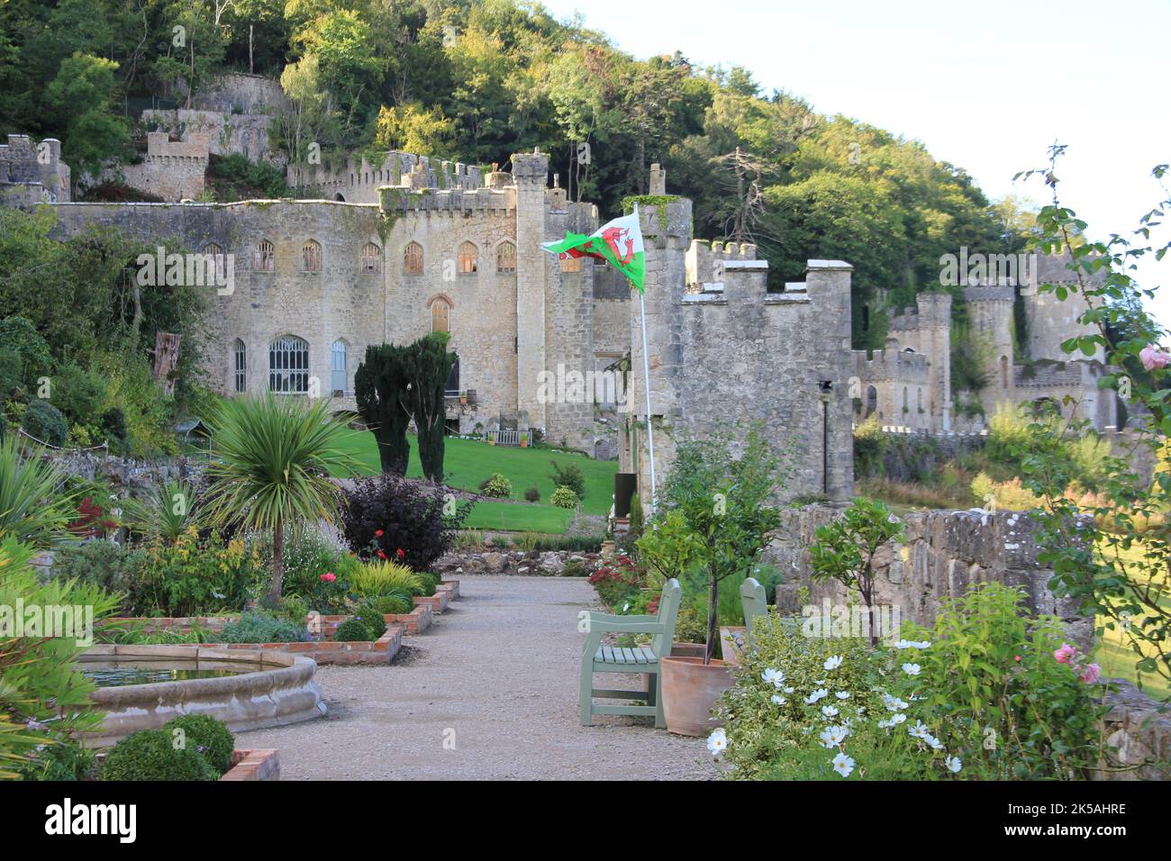 Gwrych Castle in Wales Stock Photo - Alamy