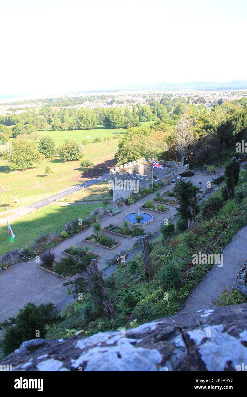 Gwrych Castle in Wales Stock Photo - Alamy