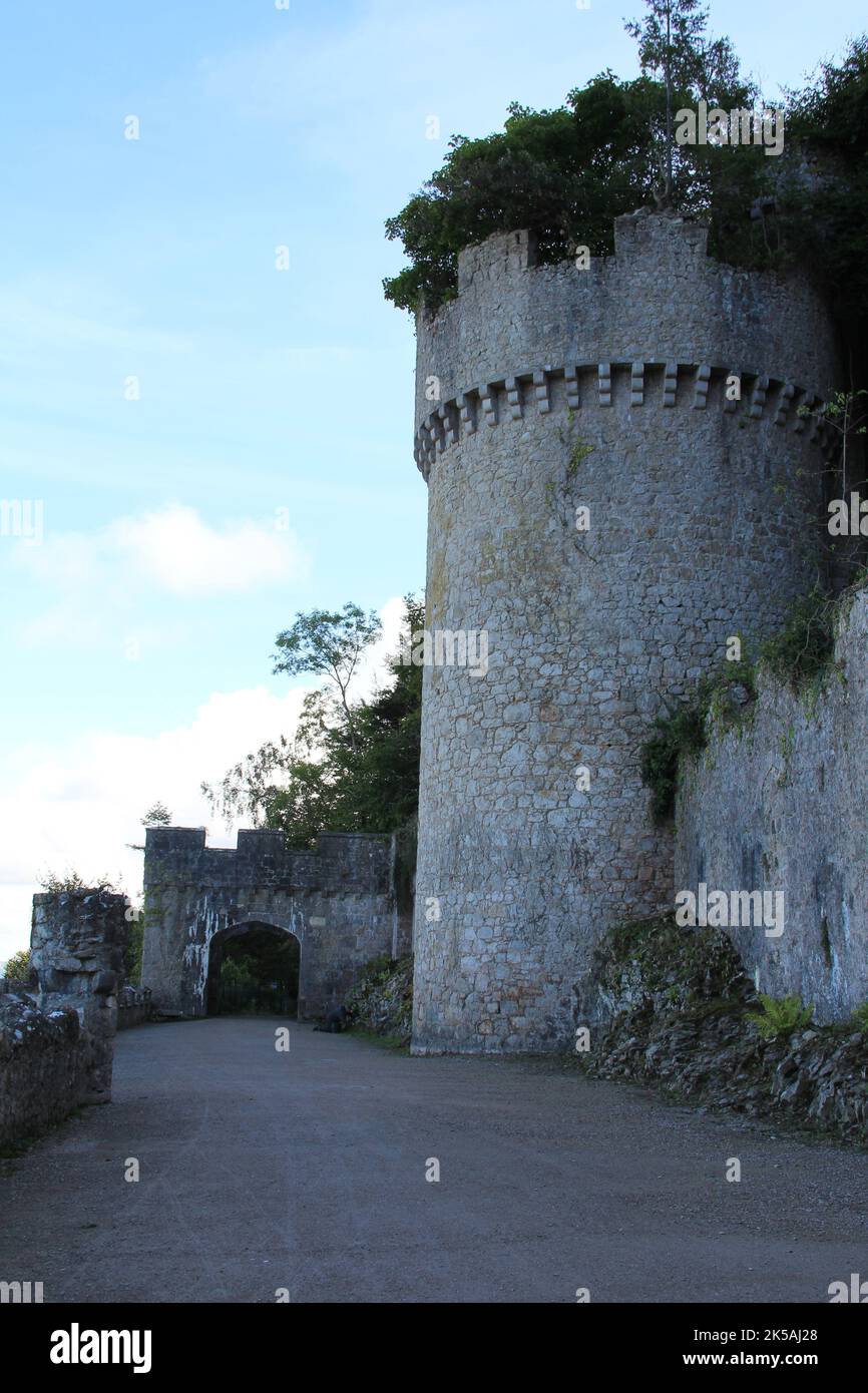 Gwrych Castle in Wales Stock Photo - Alamy