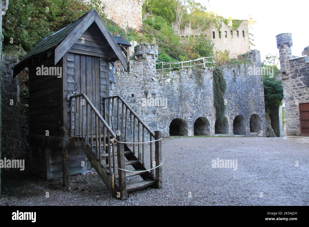 Gwrych Castle in Wales Stock Photo - Alamy