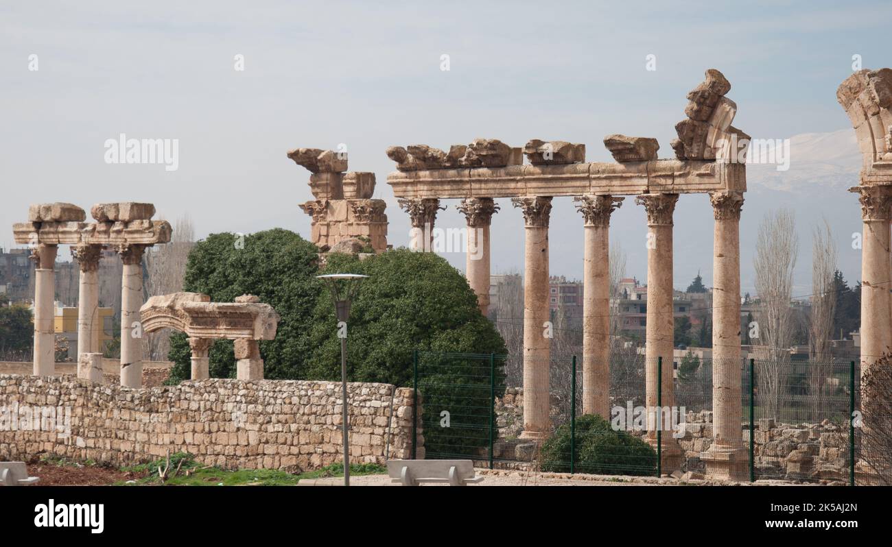 Remaining Columns, Temple of Jupiter, Heliopolis, Roman Remains ...